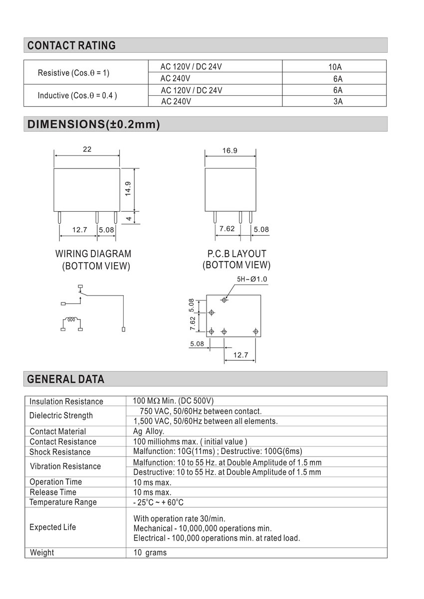 LT SERIES - RAYEX ELECTRONICS CO., LTD.
