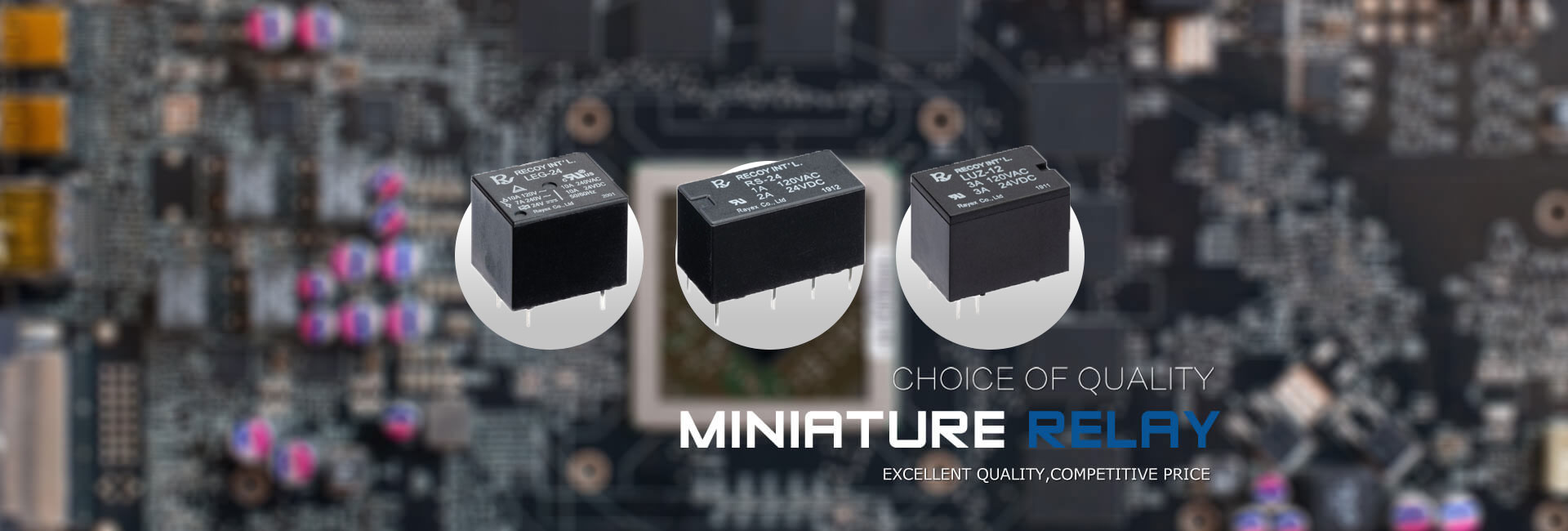 RAYEX ELECTRONICS CO., LTD - relay switch, electrical relay, automotive ...